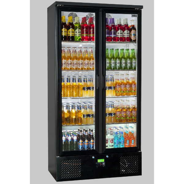 Rhino Fridge TORONTO Upright Double Door Bottle Cooler — Walrus Cooler ...